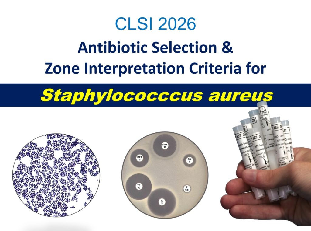 CLSI 2026: Antibiotic Selection and Zone Interpretation Criteria for ...